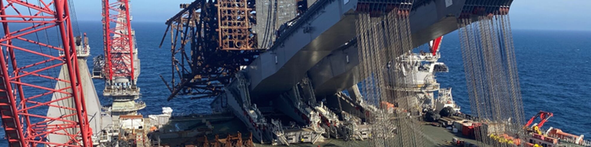 Waves Group Finishes The Decommissioning Of Ninian North Platform